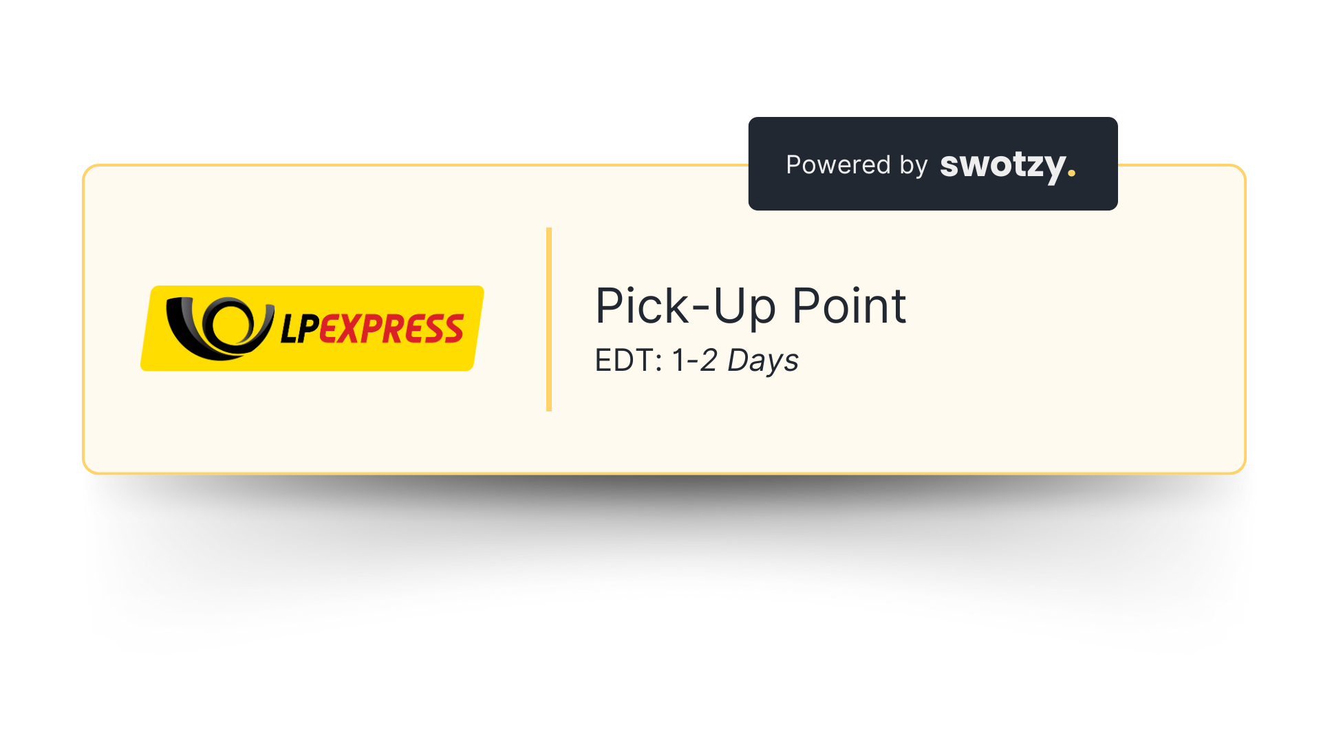 LP EXPRESS Pick-Up Point – Help Center